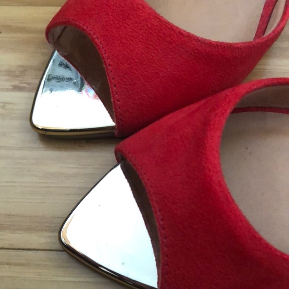 Vizzano | Shoes | Vizzano Red Velvet Flats Made In Brazil | Poshmark